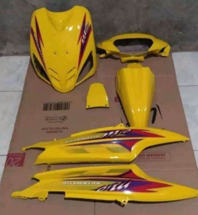 full body Alus motor Yamaha Mio lama sporty kuning polos | Lazada Indonesia