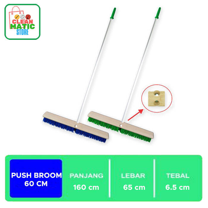 Clean Matic - Push Broom 45 cm Sapu Outdoor | Lazada Indonesia