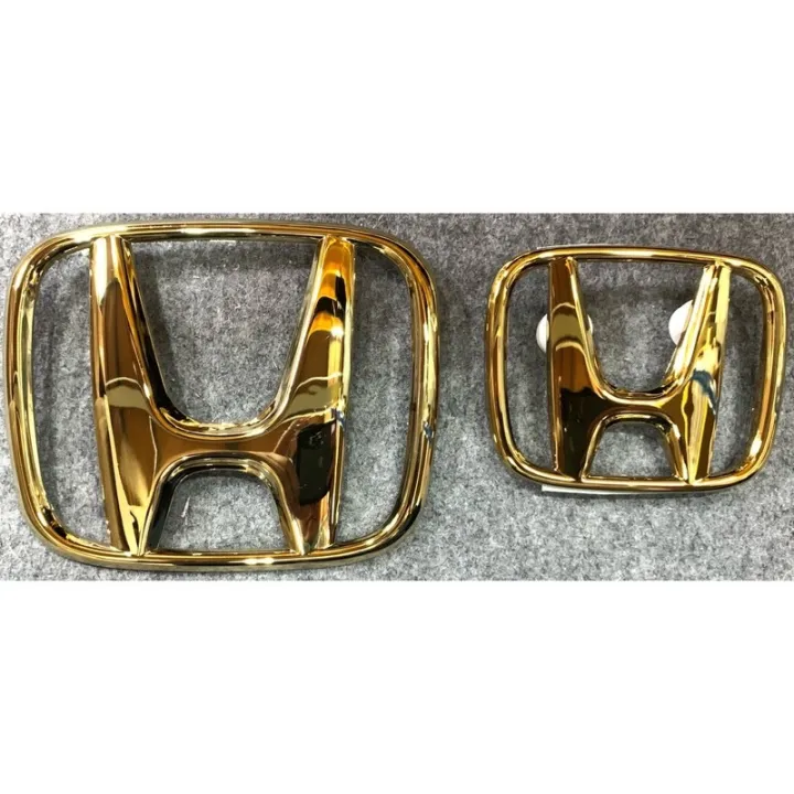 Honda Odyssey Front Rear Emblem Gold Logo Badge | Lazada