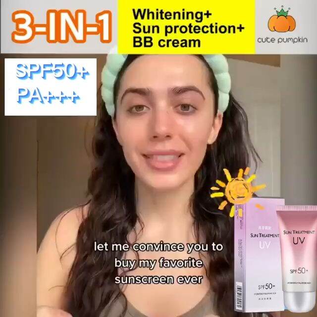 Sunscreen Cream Intensive UV Sunblock Cream Refreshing Sunscreen ...