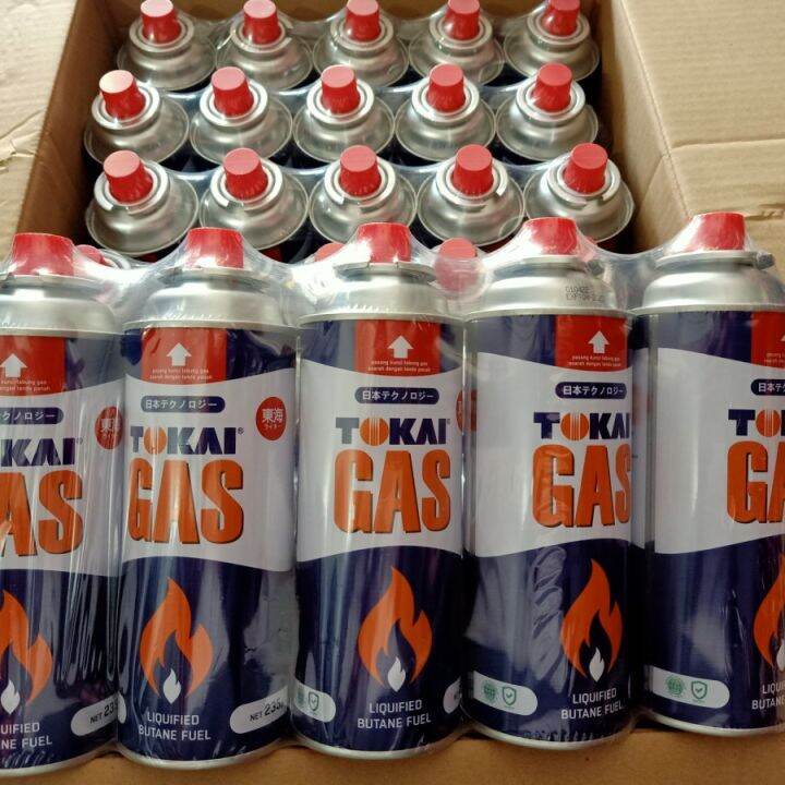 Gas Portable Tokai / Gas Kaleng / Gas Mini 235gr original bukan refill ...