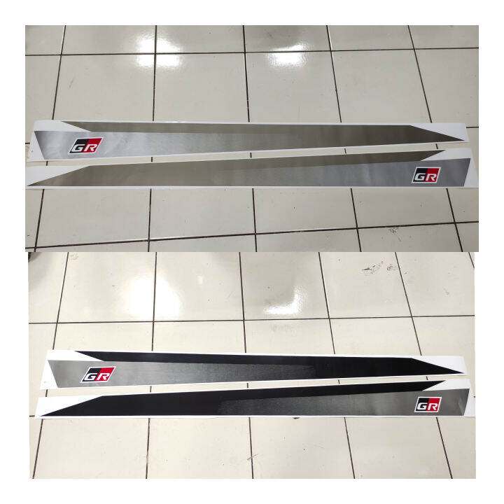 Sticker body mobil toyota fortuner 2022 stiker fortuner GR striping lis ...