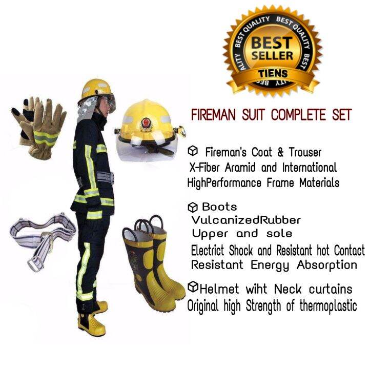 Fireman suit Set | Lazada PH