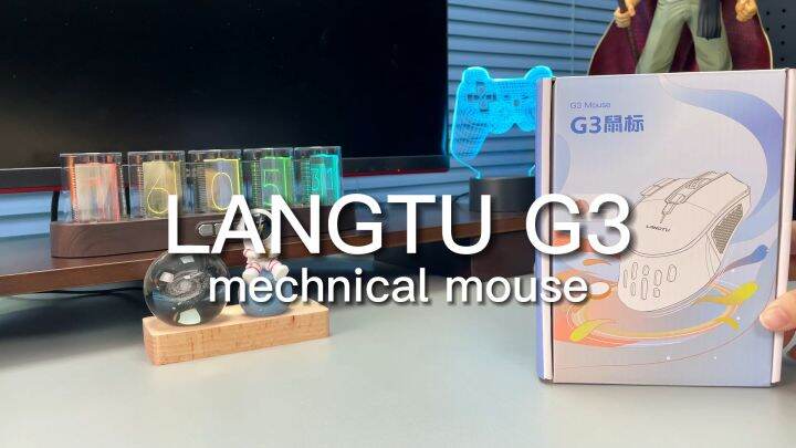 LANGTU G3 Wird Mouse RGB Light Gaming mouse 6DPI 12800DPI Wired Macro ...