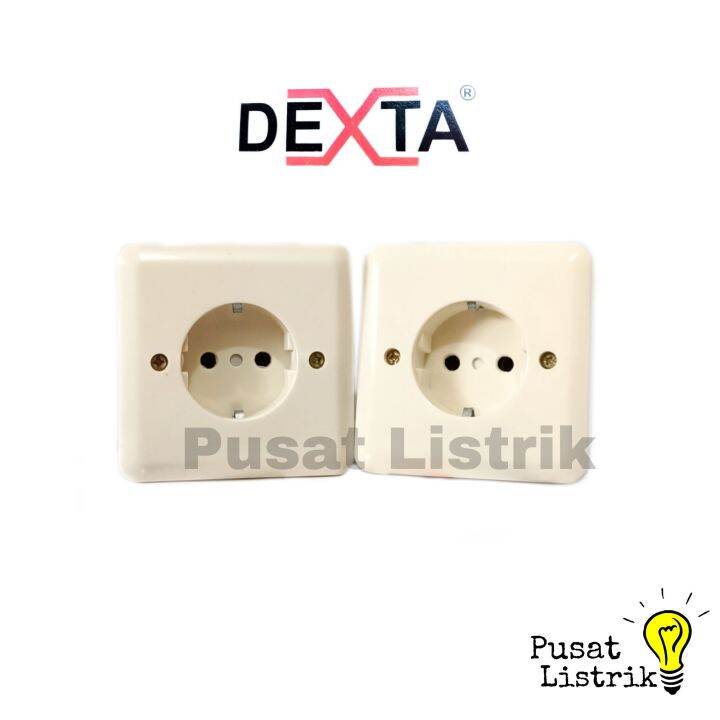 IB Stop Kontak Dexta Stop Kontak Tanam Tembok DX-805 | Lazada Indonesia