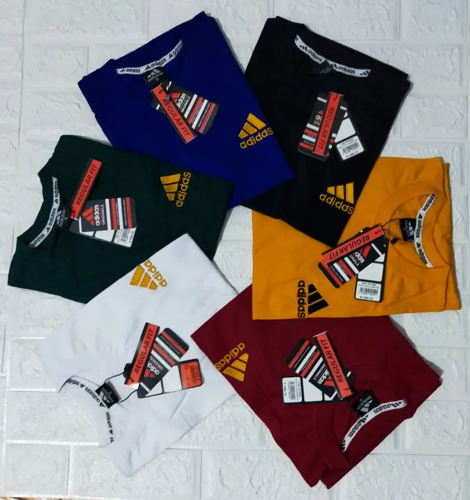 Overrun tshirt for men made in bangladesh adidas small logo | Lazada PH