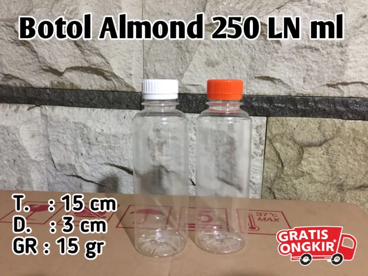 Botol almond 250 ml // botol minuman | Lazada Indonesia