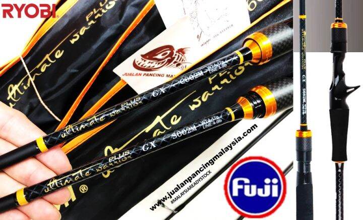 Ryobi Ranmi Ultimate Warrior Fast Jig Spinning Casting Rod, MALAYSIA ...