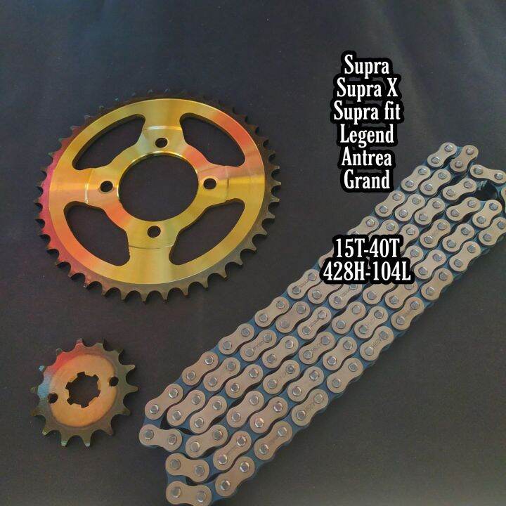 GIRSET GEAR GER SET SUPRA LAMA ASTREA GRAND LEGENDA GEAR SET ORIGINAL ...