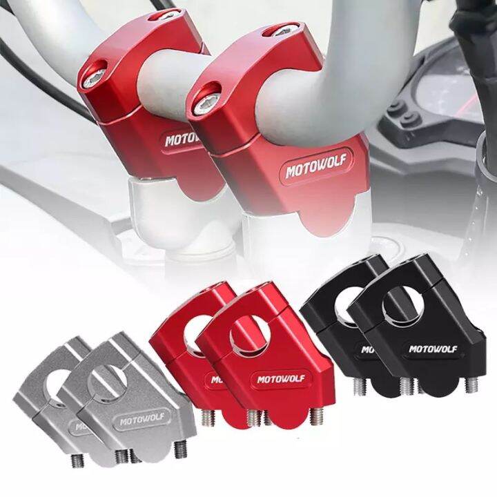 ORIGINAL MOTOWOLF MOTORCYCLE HANDLE BAR RISER FOR ADV,X-ADV,PCX,XRM ...
