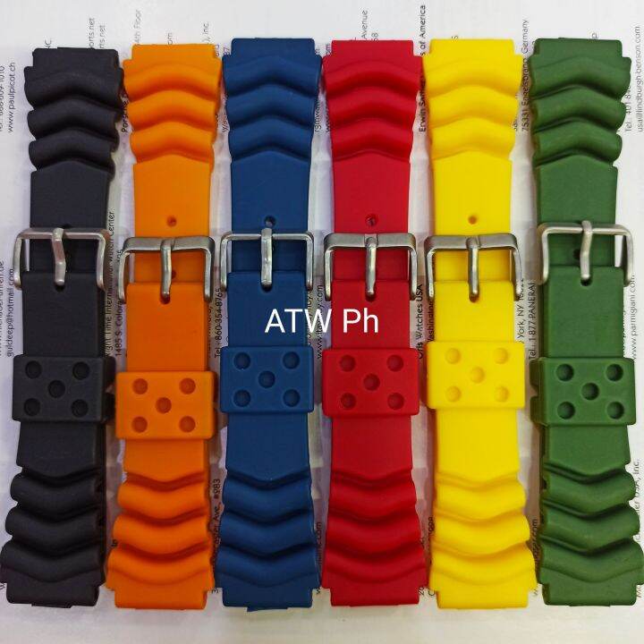 Seiko Divers SKX007 SKX009 7S26 Strap Rubber Large 22mm | Lazada PH