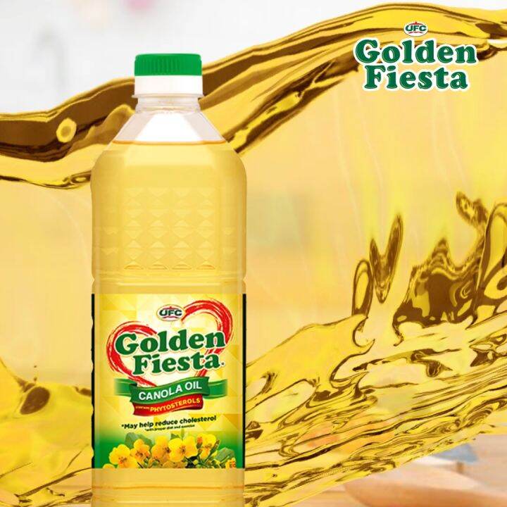 UFC Golden Fiesta Canola Oil 1 L Bundle of 4 | Lazada PH