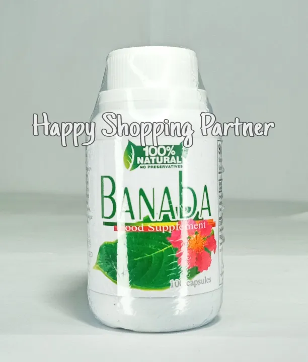 Banaba Capsules Natural Herb Food Supplement 100 Capsules | Lazada PH