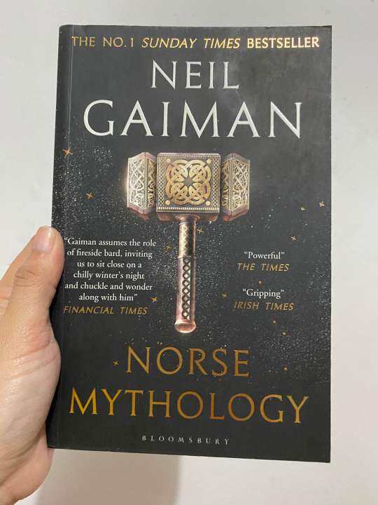 Preloved Authentic NORSE MYTHOLOGY by Neil Gaiman | Lazada PH
