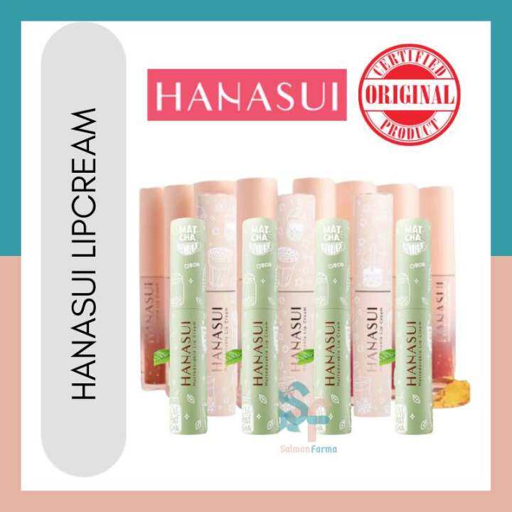 Hanasui Mattedorable Lipcream MATCHA EDITION BOBA EDITION/Lipcream ...