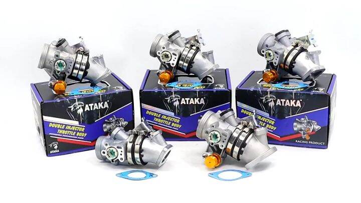 ATAKA Racing Dual Injector Throttle Body Sniper150/Sniper135 32/34/36 ...