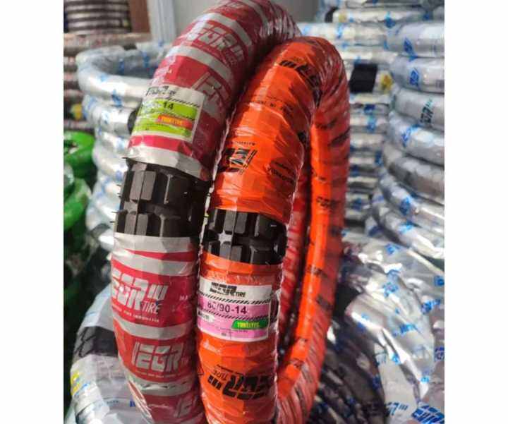 BAN MATIC TRAIL BARU SEPASANG UKURAN 80/90-14 DAN 90/90-14 BAN BEAT ...
