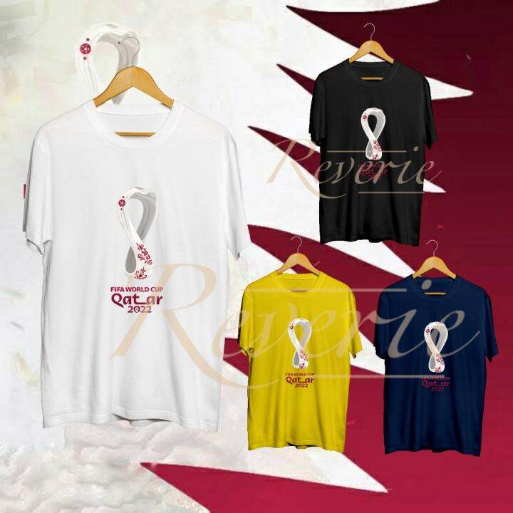 KAOS LOGO FIFA WORLD CUP QATAR 2022 BAJU TSHIRT PIALA DUNIA FUTSAL ...