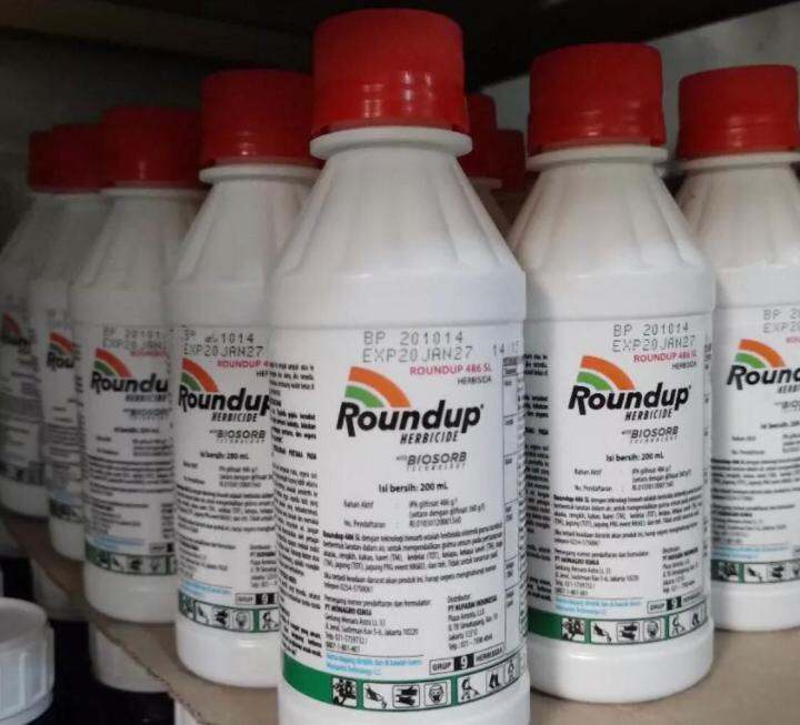 Roundup Biosorb 486 SL 200ml Round Up 200 ml Herbisida Pembasmi Gulma ...