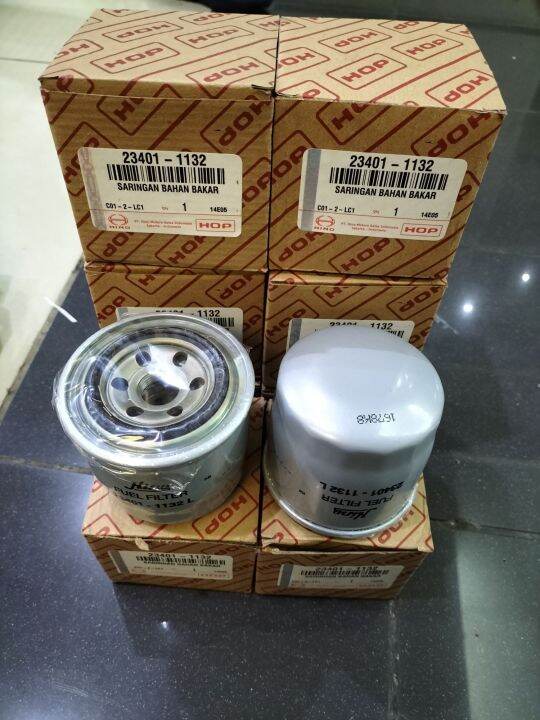 FUEL FILTER/ SARINGAN SOLAR HT, HINO DUTRO, DYNASAURUS ORIGINAL | Lazada Indonesia