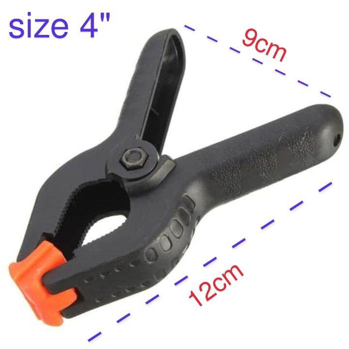 Klip jepit backdrop ukuran 4" penjepit layar kain background foto ...