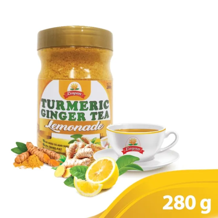 LUYAN TURMERIC GINGER TEA LEMONADE 280g | Lazada PH