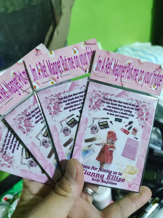 19 EACH PERSONALIZED REF MAGNET(25PCS MIN.ORDER) | Lazada PH