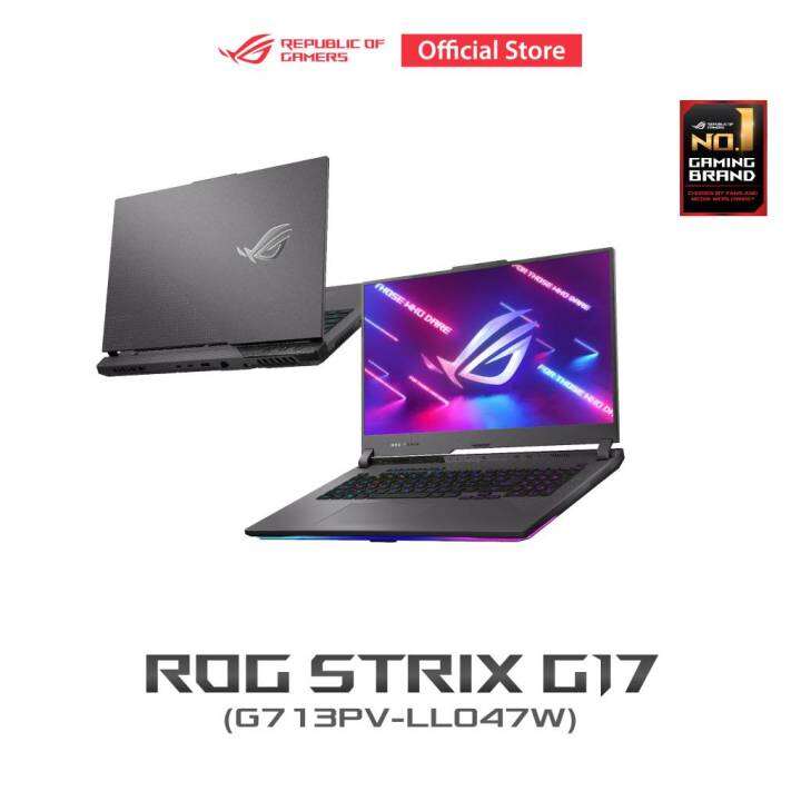 ASUS ROG Strix G17 gaming laptop 17.3", 240Hz WQHD IPS, NVIDIA GeForce RTX 4060, AMD Ryzen 9 ...