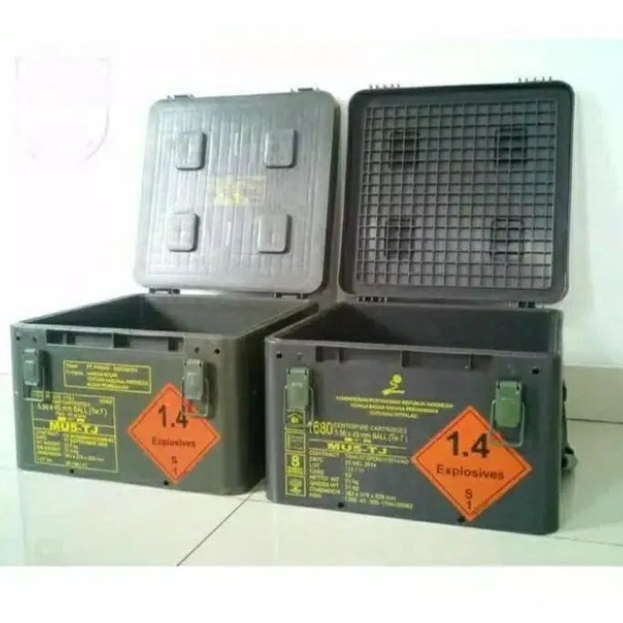 BOX PELURU BOX PINDAD JATAH TNI | Lazada Indonesia