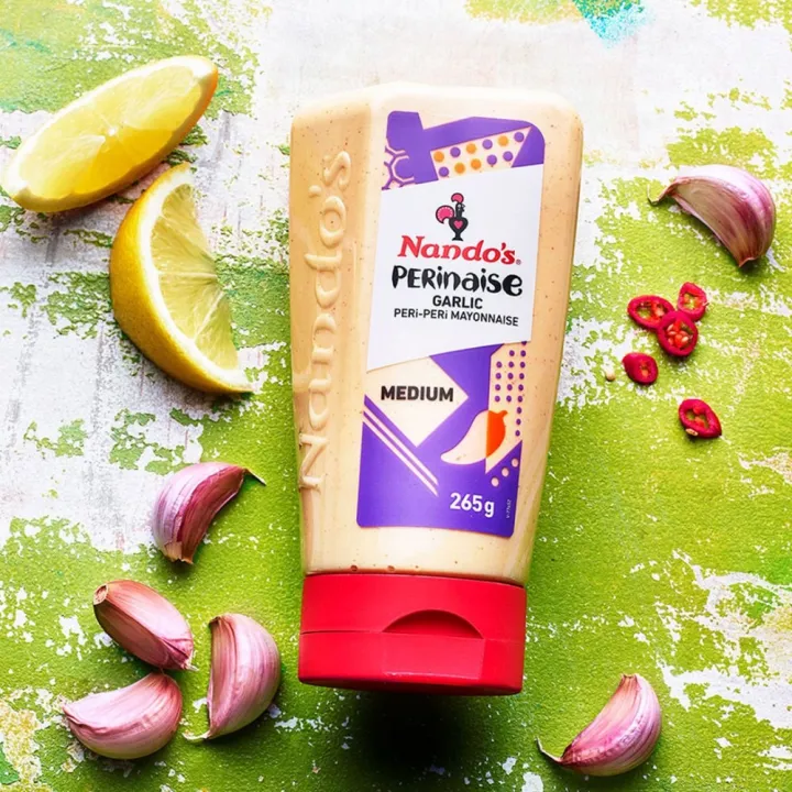 Nando’s Perinaise Garlic Peri-Peri Mayonnaise Sauce 265g HALAL | Lazada