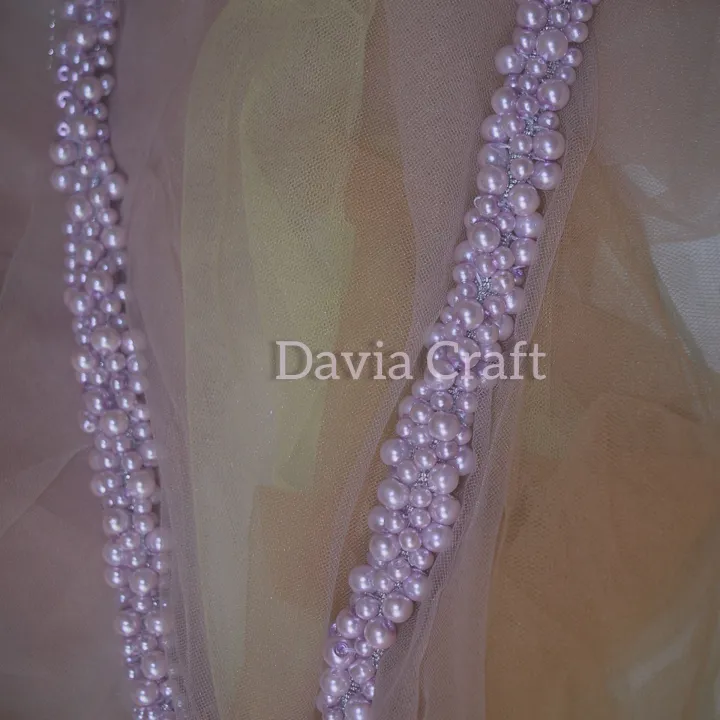 PAYET RANGKAI MUTIARA LAVENDER 30cm | Lazada Indonesia