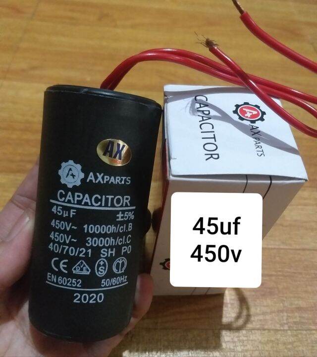 45uf 450vAX CAPACITOR FOR WASHING MACHINE | Lazada PH