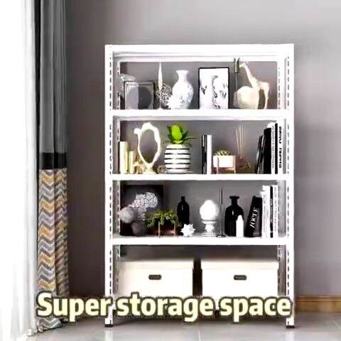 【3/6 Tier】Load-Bearing 500kg Triangular Steel Shelf 5 Layer Rack Metal ...