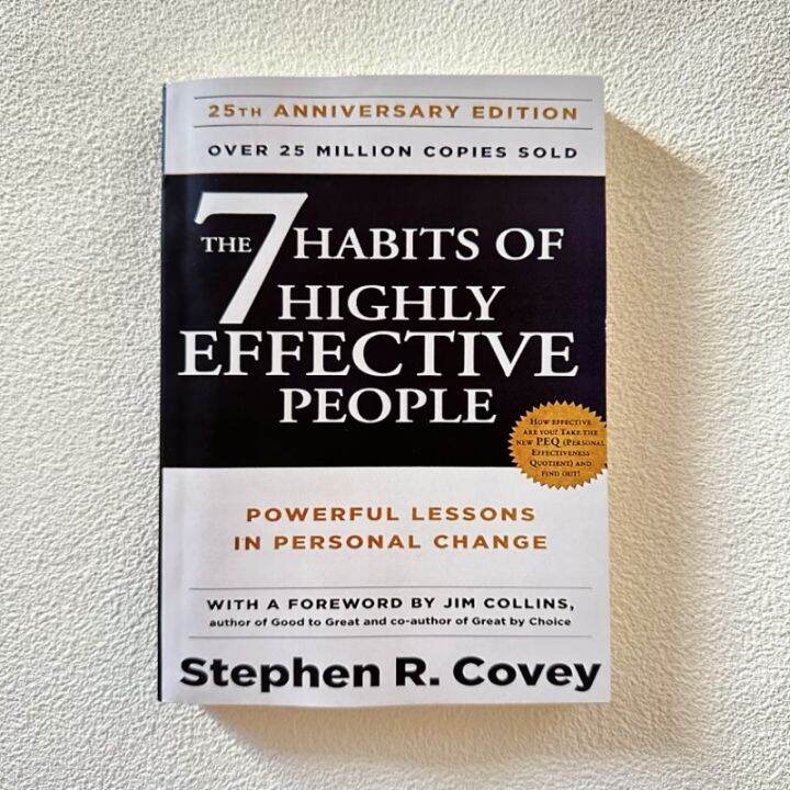 English original The 7 Habits of Highly Effective People Stephen Covey life self-help imported ...