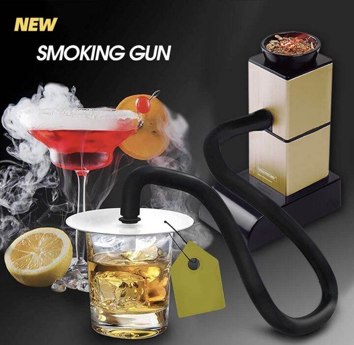 Professional food smoking gun . Cold smoke cocktail infusion system ...