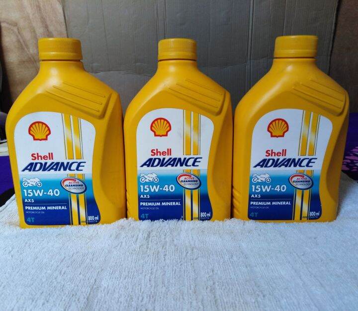 Shell Advance 4T Ax5 800ml | Lazada PH