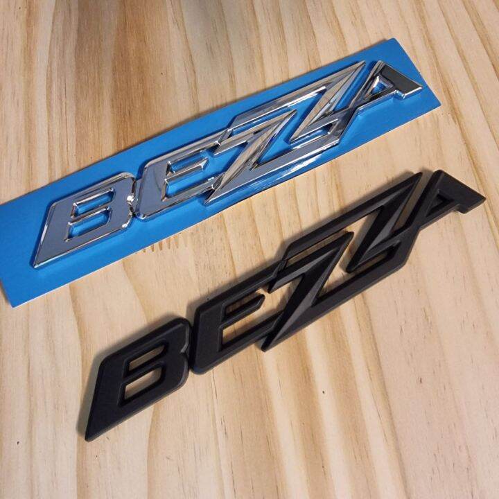 Bezza Matte black Chrome silver Emblem Logo Perodua Bezza | Lazada