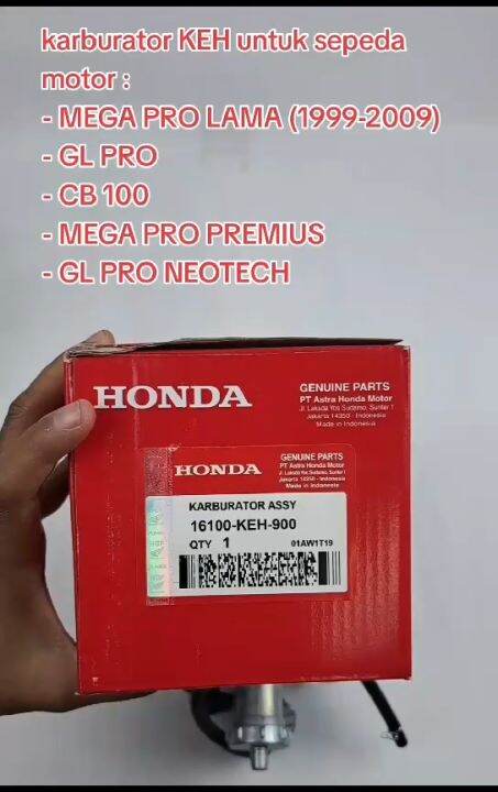 Karburator Mega Pro - Karbu GL Pro , GL Max dan CB 100 KEH | Lazada Indonesia