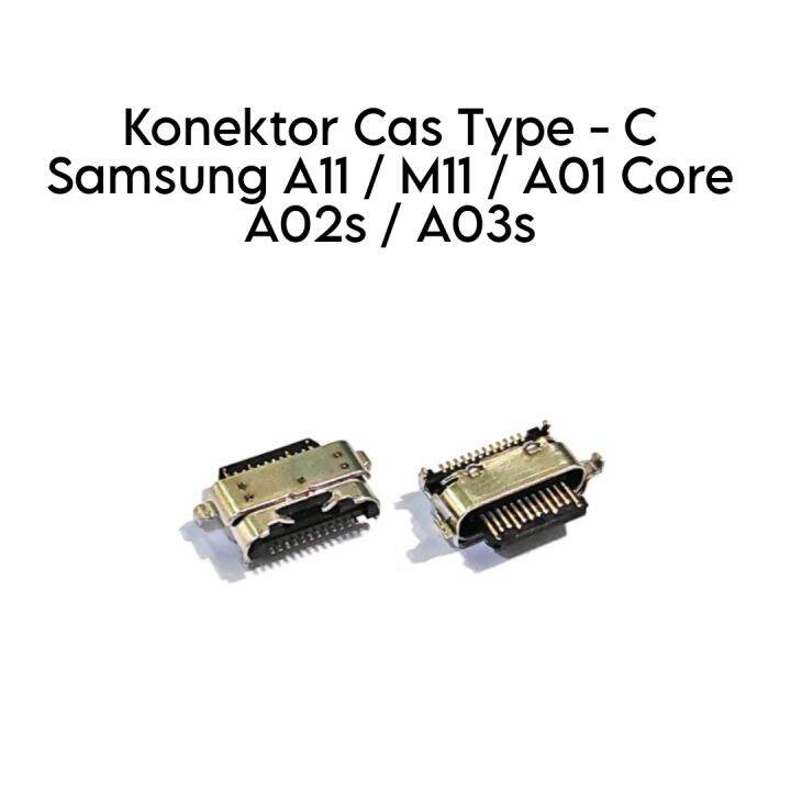 isi 10Pcs Konektor Cas Samsung A11 / M11 / A01 Core / A02s / A03s - Usb ...