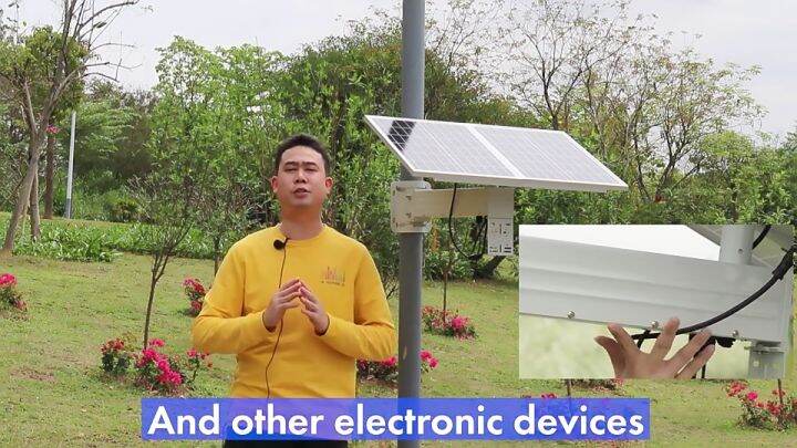 40W/60W Mounting Solar Panel Energy System Gel/Lifepo4 Lithium Battery ...