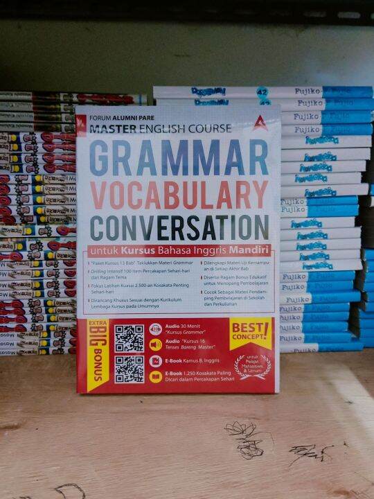 MASTER ENGLISH COURSE GRAMMAR VOCABULARY CONVERSATION ORIGINAL | Lazada ...