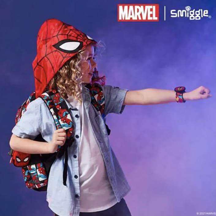 กระเป๋านักเรียน Smiggle Student Backpack 🔥ของแท้ 100%🔥Spider Man 14นิ้ว ...