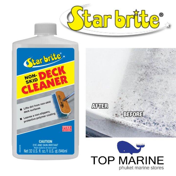 STAR BRITE 85932 Non-Skid Deck Cleaner น้ำยาทำความสะอาดพื้นผิว ทางเดินบนเรือ พื้นผิวกันลื่น ...
