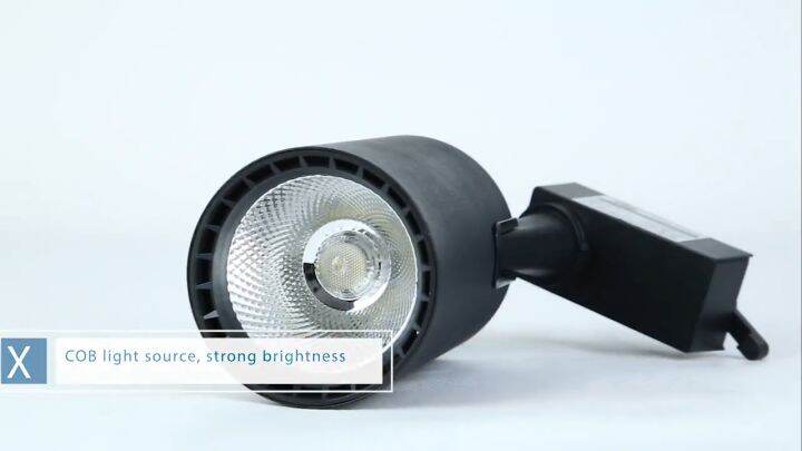 Pemedor COB track spotlight track light complete set (3 lights+1M track ...