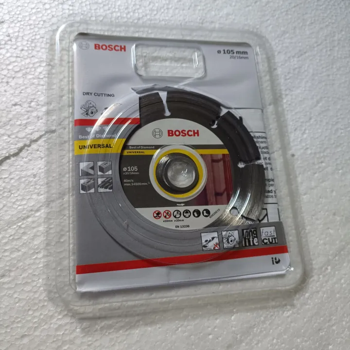 Bosch mata gerinda potong granit, kramik ukuran 4 inch mata pisau ...