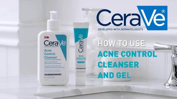 Cerave Acne Control Cleanser 237ml Cerave Acne Control Gel 40ml Lazada Ph