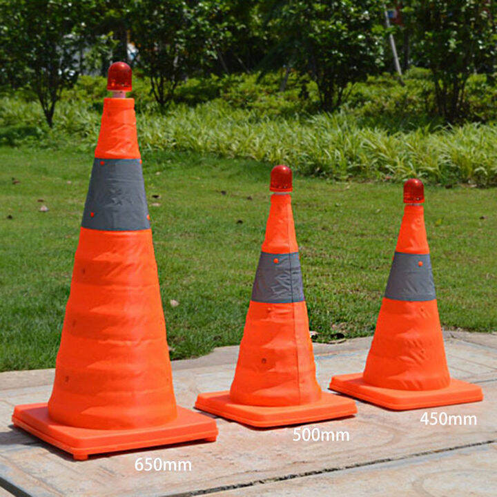 45cm Reflectorized Traffic Cone Barricades Warning-sign Road-safety ...
