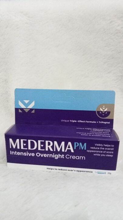 Mederma PM intensive overnight cream tub 20 gr | Lazada Indonesia