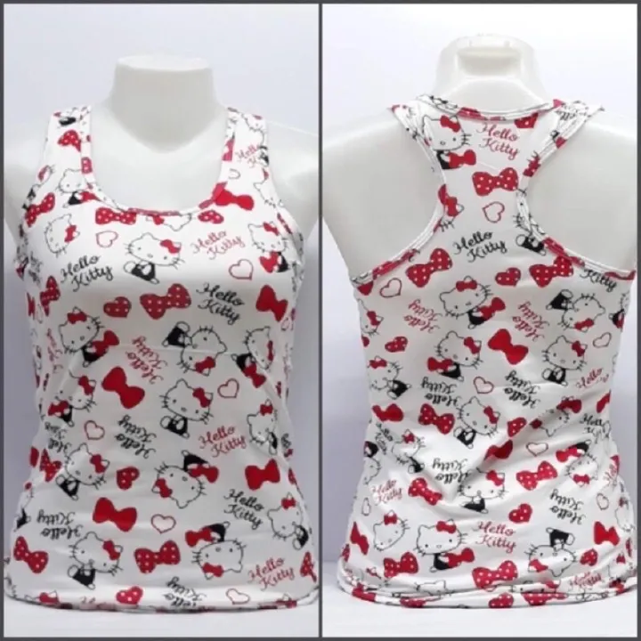 Korean Cute Character Sando Sleeveless | Lazada PH