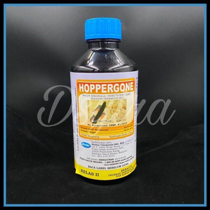 1 Liter Hoppergone Fenobucarb 50.0% Racun Serangga Bena Perang Padi ...